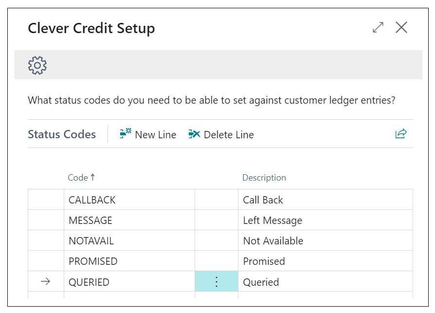 Clever Dynamics - Clever Credit - Assisted Setup